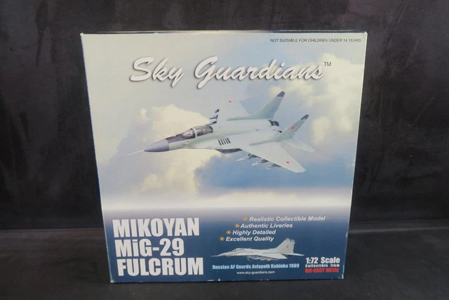 SKY GUARDIANS WTW-72-019-005 Mikoyan Mig-29 Fulcrum Russian Af, 1/72, Mib! £40.00 - PicClick UK