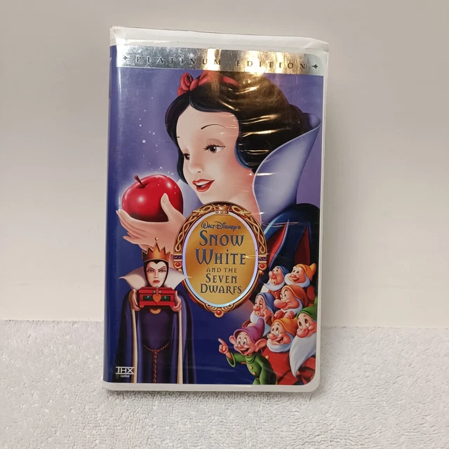 SNOW WHITE AND the Seven Dwarfs Disney (VHS, 2001) Platinum Edition £3. ...