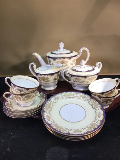 ANTIQUE EXTREMELY RARE Noritake Nippon N logo Tea Service For 4 £109.39 ...