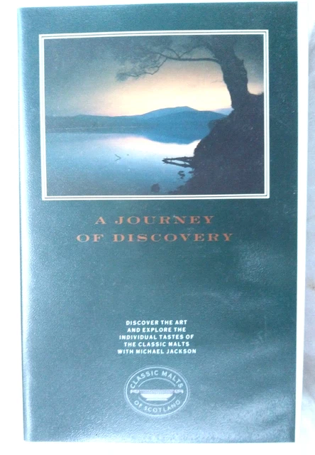 A JOURNEY OF Discovery Classic Malts Scotch Whisky - PAL VHS Video Tape ...