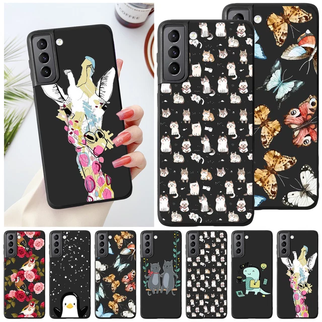 JOLIE COQUE TÉLÉPHONE animal housse flexible en TPU pour Samsung Galaxy ...