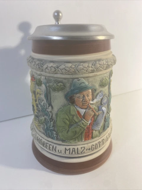 VINTAGE ORIGINAL THEWALT Beer Stein #1255. West German Beer Stein ...