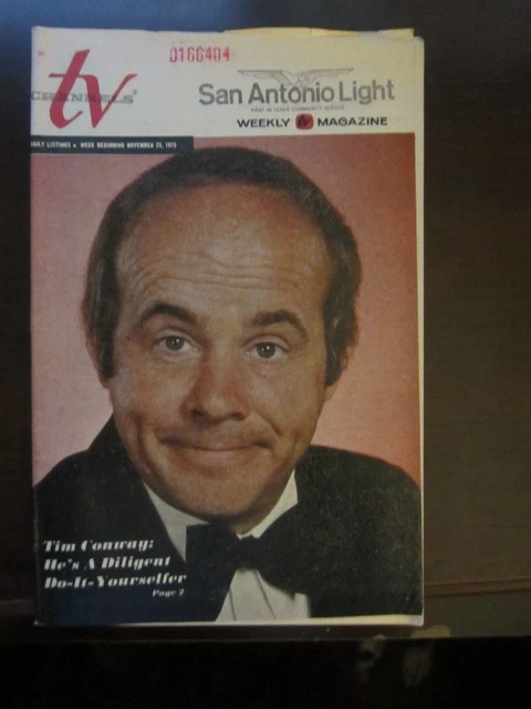 TV GUIDE CHANNELS Regional Magazine November 1975 Tim Conway £7.84 ...