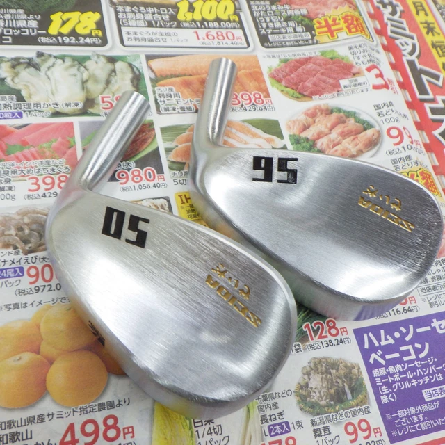 KEIGEKIKU GOLF JAPAN Yururi SEIDA Ice Brush Wedge #50 et 56 set HEAD ...