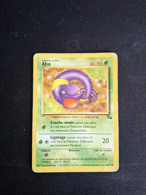 CARTE POKÉMON - Abo 46/62 Fossile - Française FR EUR 7,00 - PicClick FR