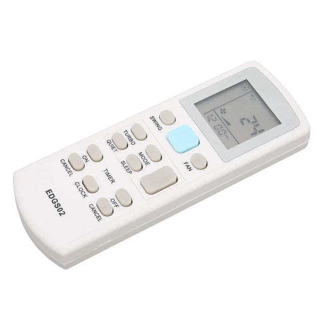 NEW AIR CONDITIONER Remote Control Sensitive Buttons LED Black ...