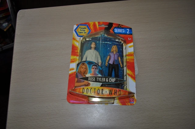 DOCTOR WHO SERIES 2 Character Options Rose Tyler and Chip Action ...