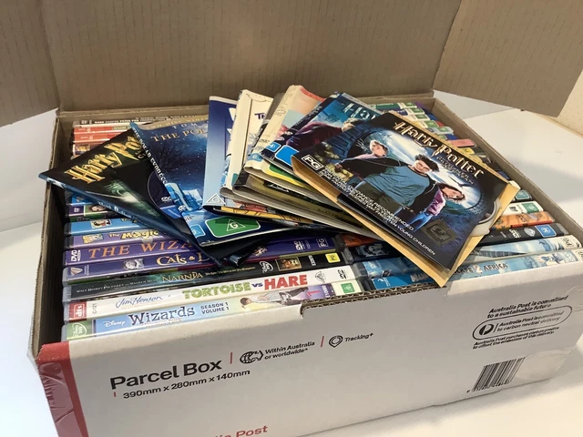 KIDS MOVIE 29+ DVDs Large Box Bulk Lot Rated G Get Ready For School ...