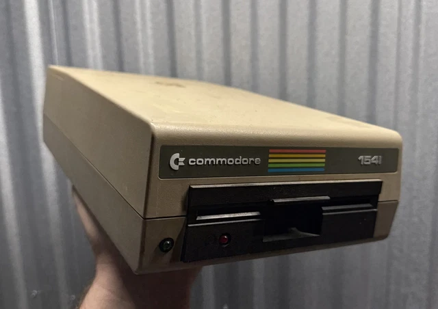 VINTAGE COMMODORE FLOPPY Disk Drive Model VIC-1541 - FOR PARTS OR REPAIR $42.10 - PicClick CA