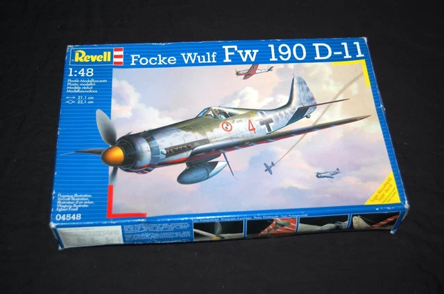 REVELL 1/48 SCALE Focke-Wulf Fw 190 D-11 Model Kit £12.50 - PicClick UK