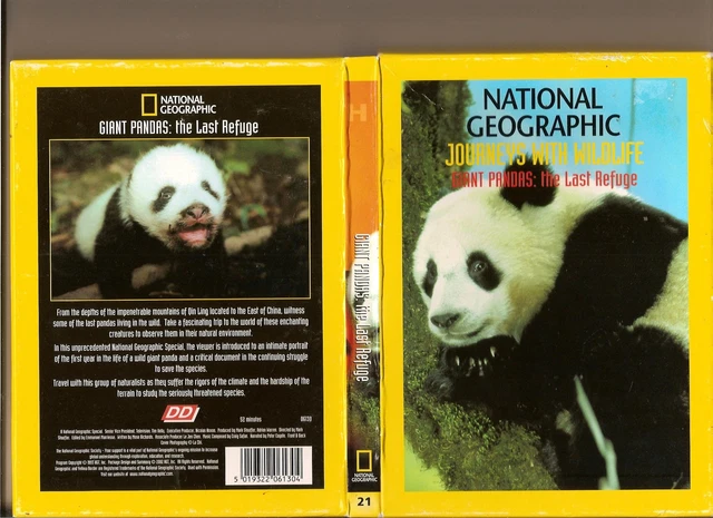 GIANT PANDAS THE Last Refuge Dvd National Geographic 21 £6.99 - PicClick UK