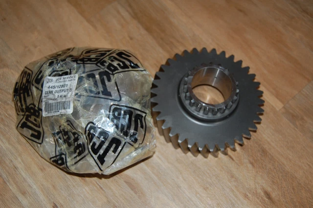 GENUINE JCB 445/12801 Gear output 34 teeth,JCB Telescopic Handlers 525 ...