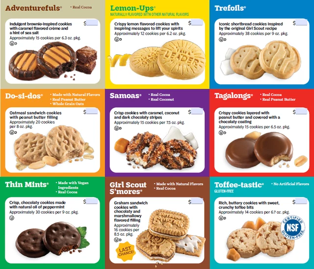 GIRL SCOUT COOKIES 🍪 2025 🍪 12 Boxes Total 🍪 Thin Mint 🍪 Free Ship!!! £ ...