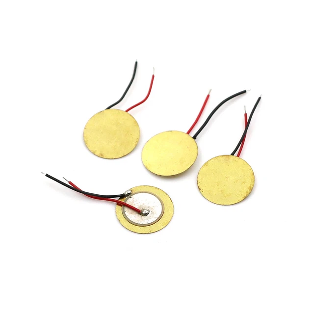 10X PIEZOELECTRIC PIEZO Ceramic Wafer Plate Dia 15mm For Buzzer ...