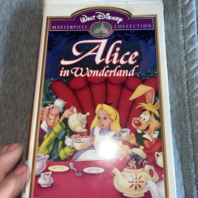 ALICE IN WONDERLAND (VHS Tape, 1997, Walt Disney Home Entertainment) £0 ...