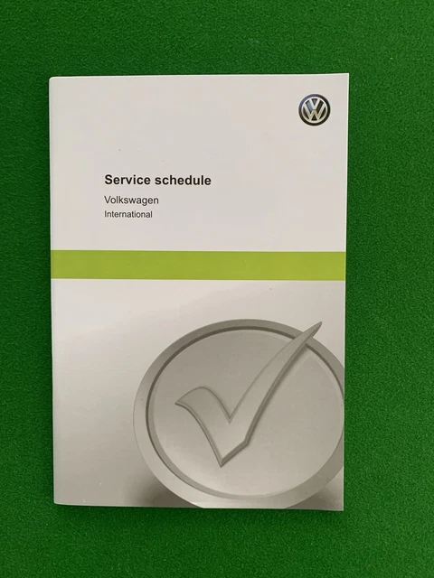 VW VOLKSWAGEN SERVICE Book New Unused Genuine Not Duplicate Passat Golf ...