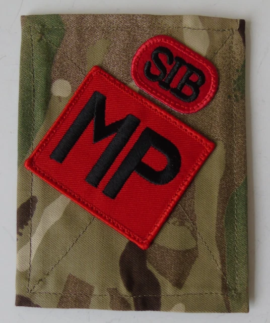 BRITISH ARMY MILITARY Police Special Investigation Branch Blanking ...