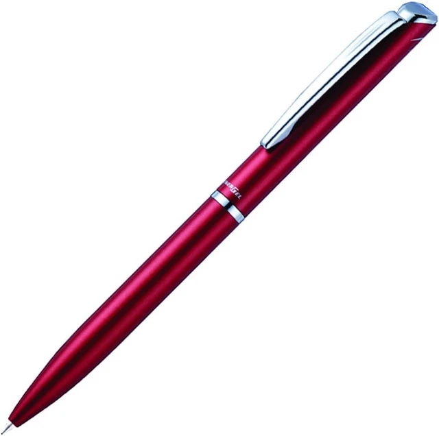 ENERGEL PREMIUM PEN 0.7Mm Medium Nib Red Barrel Black Ink in a Premium ...
