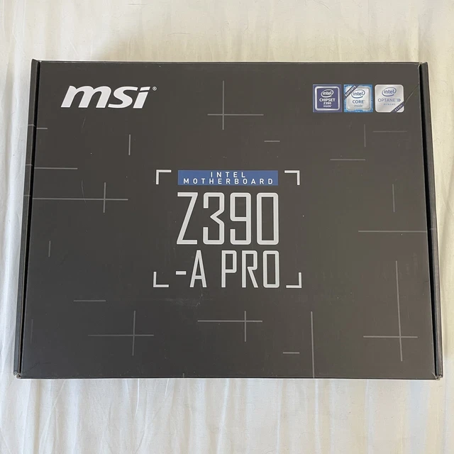 MSI Z390-A PRO Socket LGA1151 DDR4 ATX Motherboard + CPU Intel i5-9400F ...