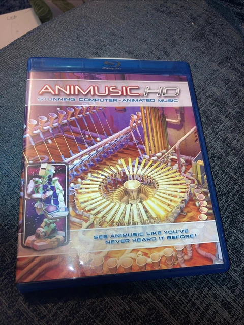 ANIMUSIC: A COMPUTER Animation Video Album (Blu-ray Disc) RARE OOP EUR ...