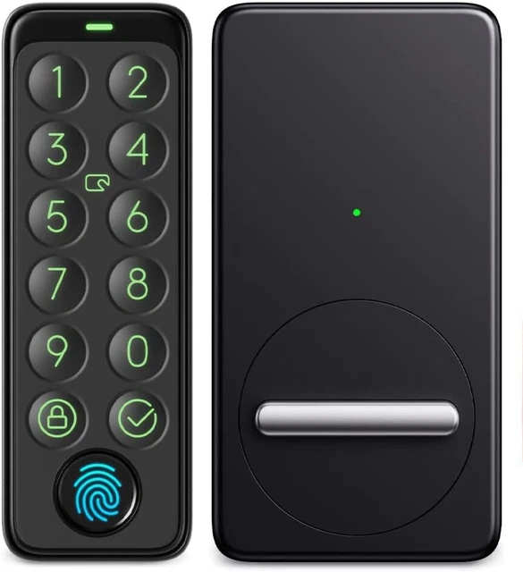 SWITCHBOT WIFI SMART Lock with Keypad Touch, Fingerprint Door Lock ...