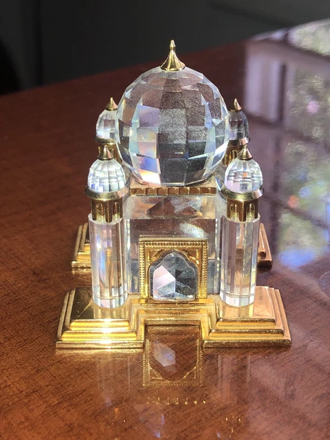 VINTAGE SWAROVSKI FIGURINE Miniature Crystal Memories Journeys Taj ...