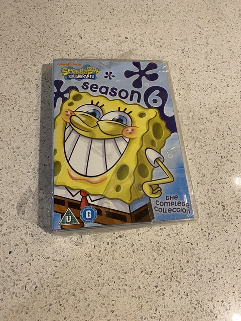 SPONGEBOB SQUAREPANTS COMPLETE COLLECTION SEASON 6 DVD 4 DISCS Brand ...