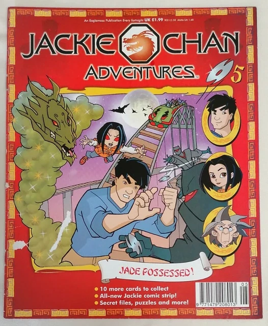 COMIC - JACKIE Chan Adventures Issue #5 UK Comic Eaglemoss Publication ...