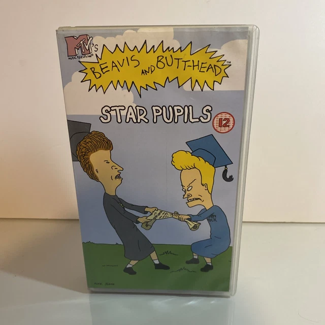 BEAVIS AND BUTTHEAD - STAR PUPILS VHS - 1999 - Rare Collectors Item ...
