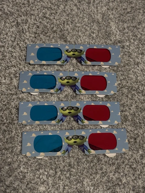 TOY STORY MANIA Nintendo Wii 4 Pairs Of 3D Glasses Pre-Owned £11.37 ...