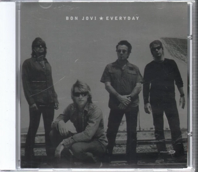 BON JOVI EVERYDAY CD Europe Mercury 2002 enhanced CD single with video ...