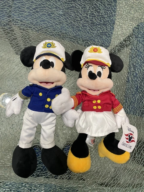 DISNEY CRUISE LINE Wishables Captain Minnie Mouse Plush Toy £14.99 ...
