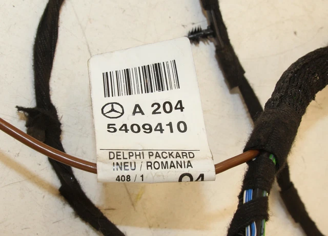 MERCEDES GLK X204 harness tailgate tailgate harness left A2045409410 £ ...