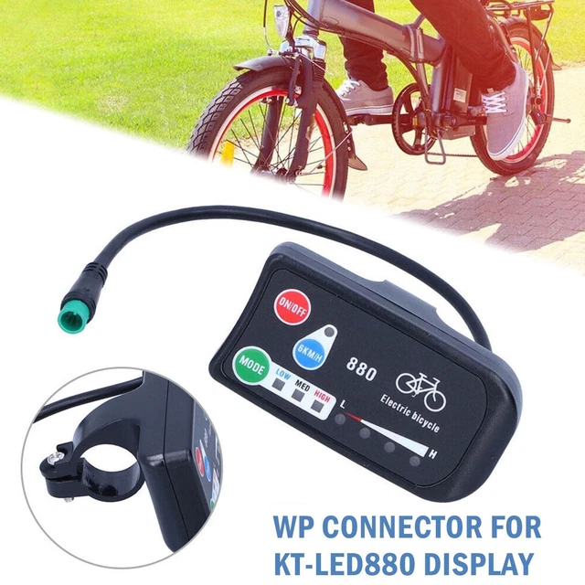 DISPLAY 36V 48V Elektrofahrrad KT-LED880 E Bike Control Panel ...