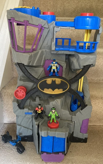 IMAGINEXT FISHER-PRICE BAT Cave DC Batman Batcave Playset With 3 ...