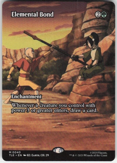 ELEMENTAL BOND (BORDERLESS) M Avatar: The Last Airbender: Eternal-Legal ...