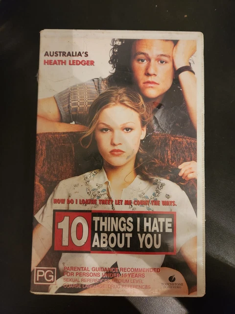10 THINGS I Hate About You (VHS, 1999) V54 £10.48 - PicClick UK