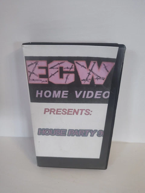 ECW HOUSE PARTY 96 619,rvd, wwe, wwf, wcw,taz, lutte professionnelle ...