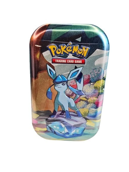 GLACEON FACTORY SEALED TCG: Prismatic Evolutions Mini Tin Pokemon Packs ...