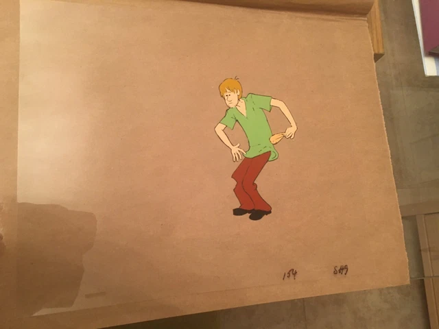 Rare Scooby Doo Where Are You 1969 1970 Cellule De Production D