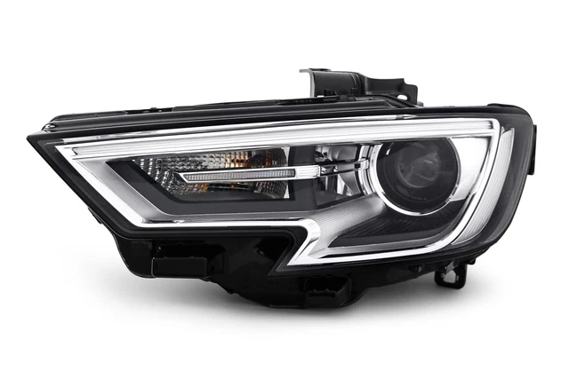 AUDI A3 HEADLIGHT Left LED DRL Bi-Xenon 16- E-Tron Sportback Near Side ...