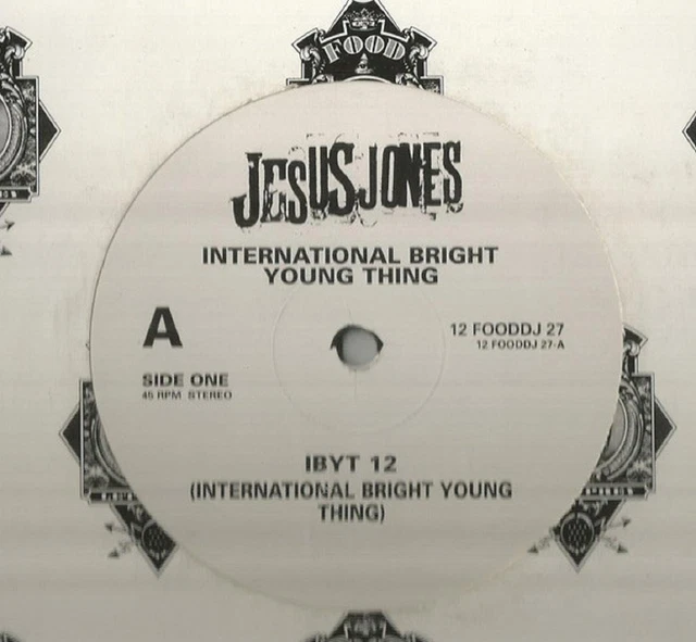 JESUS JONES INTERNATIONAL Bright Young Thing 1990 UK 12" Vinyl Single EXCELLENT EUR 7,20 ...