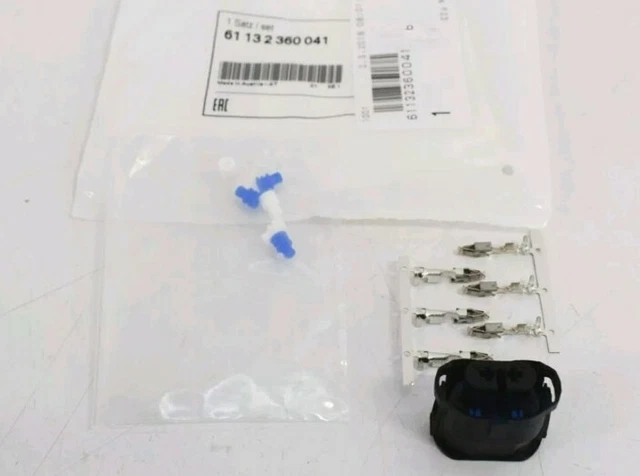BMW GENUINE REP. Kit For Socket Housing 2 Pol. 61132360041 E36 E38 E39 ...