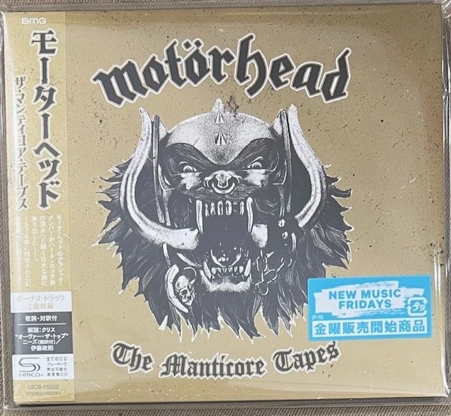 MOTORHEAD THE MANTICORE Tapes w/Bonus Tracks 2025 Japan SHM CD £34.39 ...