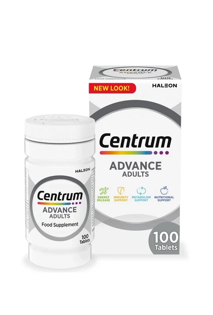 CENTRUM ADVANCE MULTIVITAMIN and Multiminerals (3 Packs of 100 Tablets ...