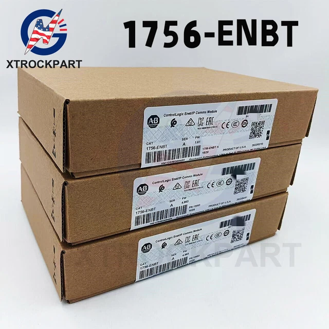 ALLEN-BRADLEY 1756-ENBT AB 1756-ENBT EtherNet/IP ControlLogix Module ...