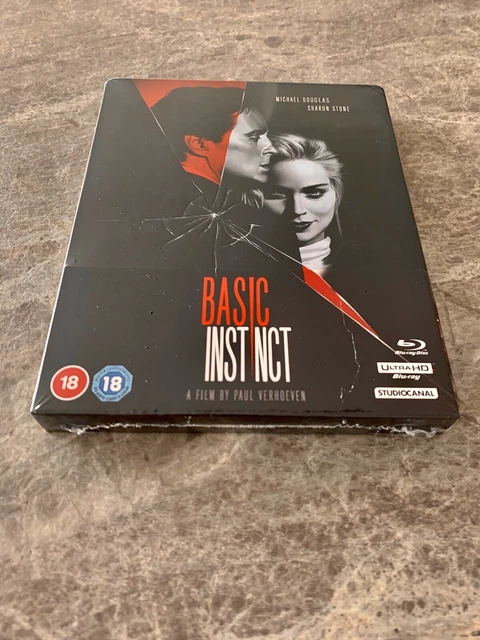 BASIC INSTINCT 4K Blu Ray Steelbook New & Sealed!!!! EUR 35,02 ...