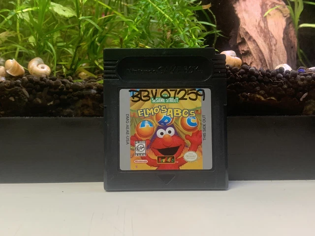 SESAME STREET: ELMO'S ABCs (Nintendo Game Boy Color, 1998) $11.10 ...