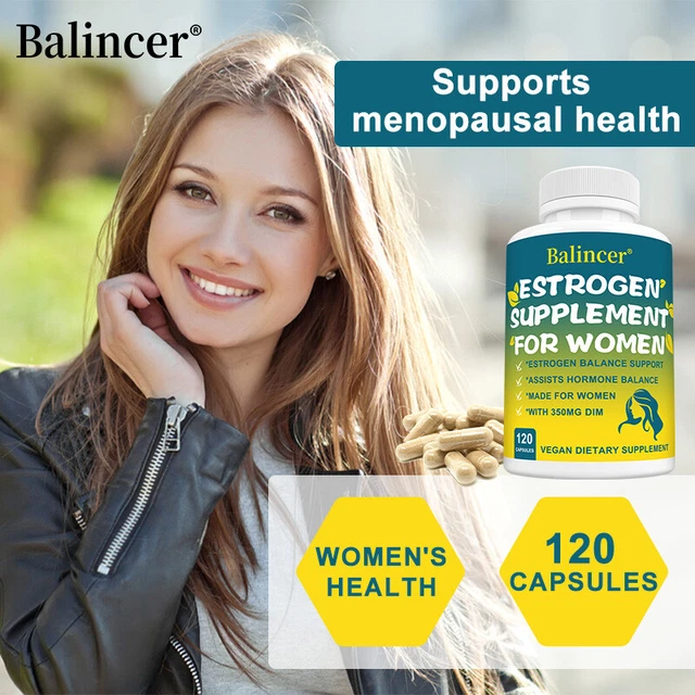 ESTROGEN SUPPLEMENT FOR Women Increase Estrogen, Hormone, Energy ...