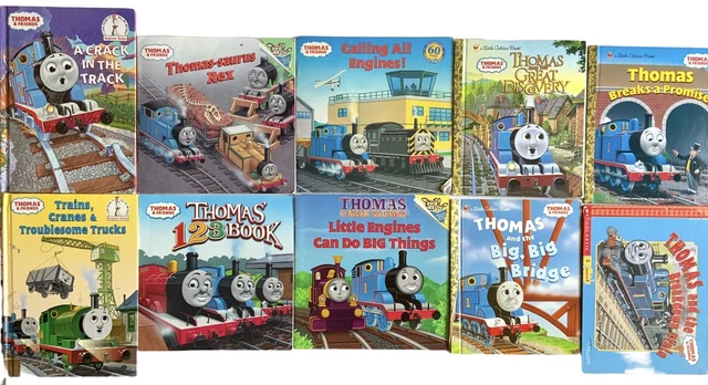 10-THOMAS & FRIENDS Books, Little Engines Can Do Big Things, Calling ...